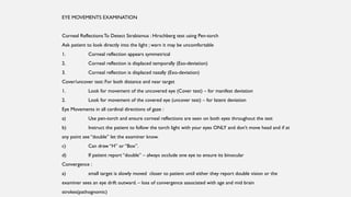 Pupil and Motility Testing in Clinical Practice | PPTX