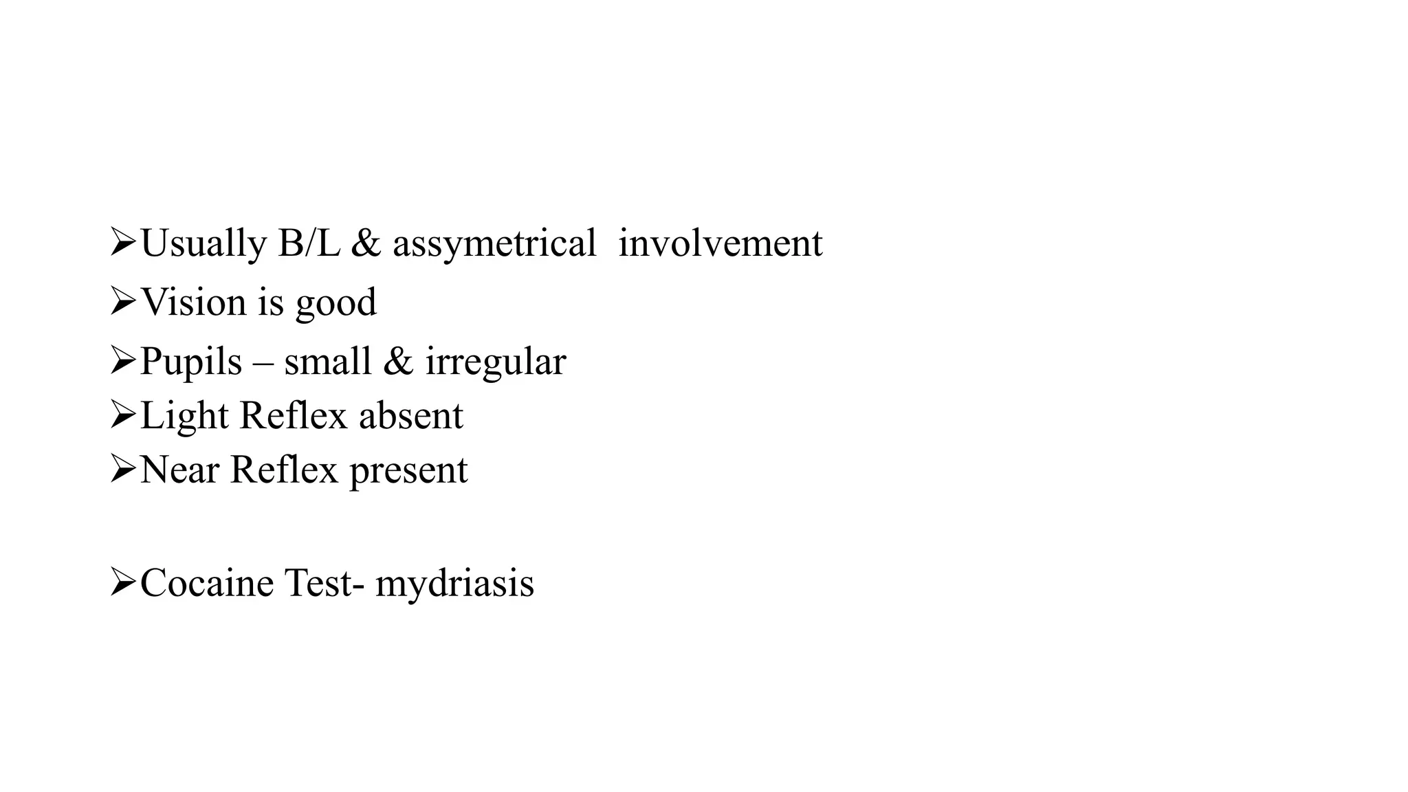PUPILLARY ABNORMALITIES and pupillary reflexes | PPTX