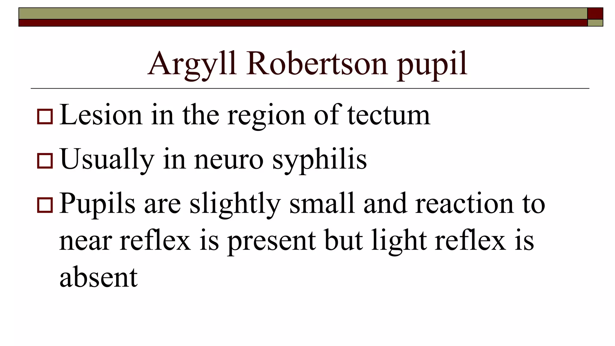 Pupillary assessment in coma patients clinical teaching | PPTX