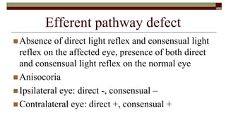 Pupillary assessment in coma patients clinical teaching | PPTX