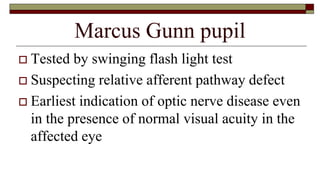Pupillary assessment in coma patients clinical teaching | PPTX