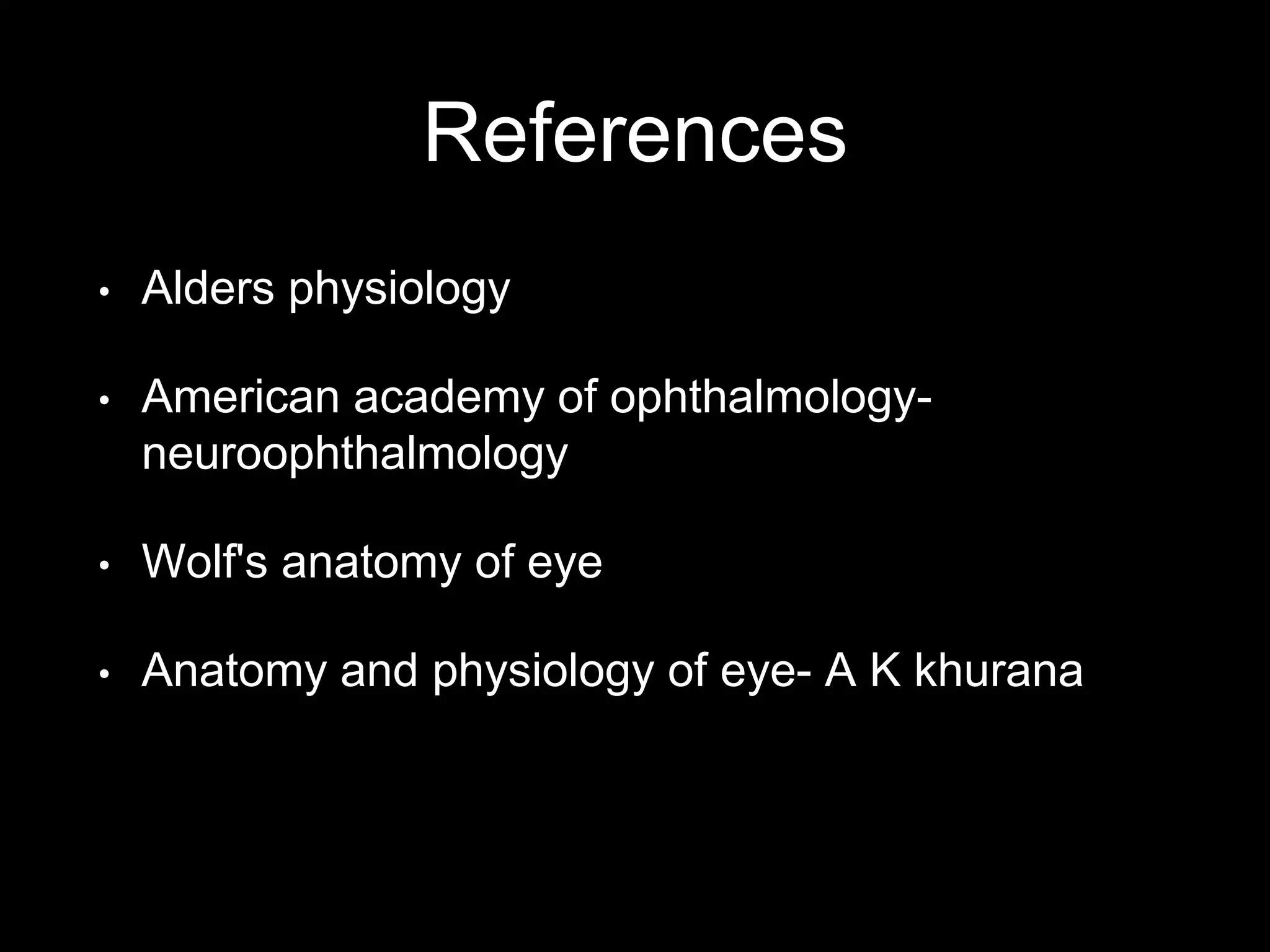 Pupillary pathway and its abnormality. | PPTX
