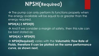 Pump Cavitation & Net Positive Suction Head | PDF