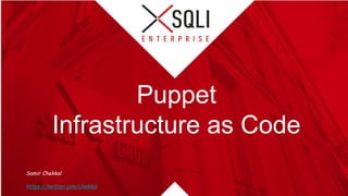 Puppet Intfrastructure as Code | PPT