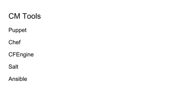 Puppet Intfrastructure as Code | PPT