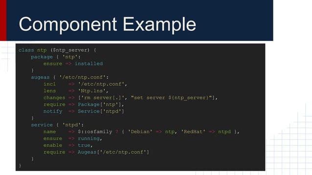 Puppet DSL gotchas, and understandiing Roles & Profiles pattern | PPT