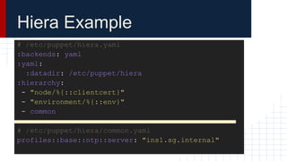 Puppet DSL gotchas, and understandiing Roles & Profiles pattern | PDF | Programming Languages ...