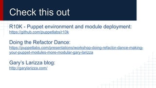 Puppet DSL gotchas, and understandiing Roles & Profiles pattern | PDF | Programming Languages ...