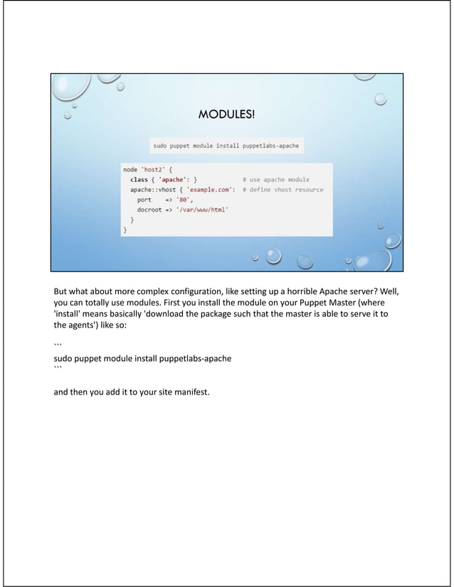 Puppet - Simple Configuration Management | PDF