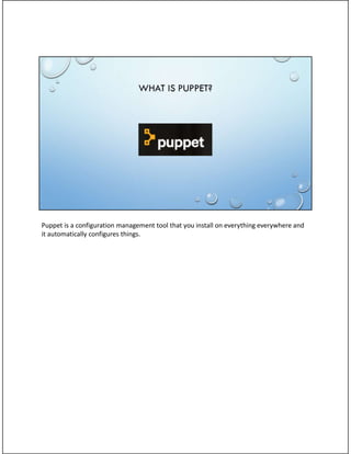 Puppet - Simple Configuration Management | PDF