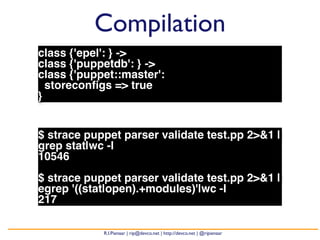 Puppet Performance Profiling | PPT