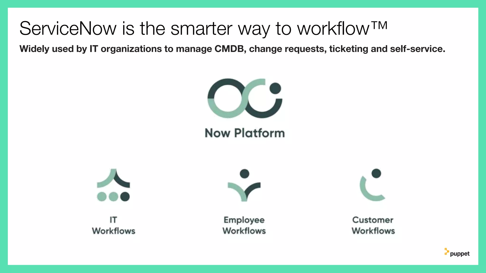 ServiceNow and Puppet- better together, Kevin Reeuwijk | PPT