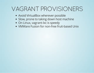 Dev to Delivery with Puppet, Vagrant and AWS | PPT