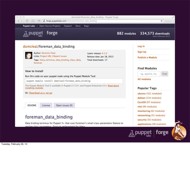 Modules and the Puppet Forge | PPT