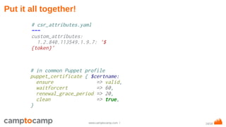 Automating Puppet Certificates Renewal | PDF