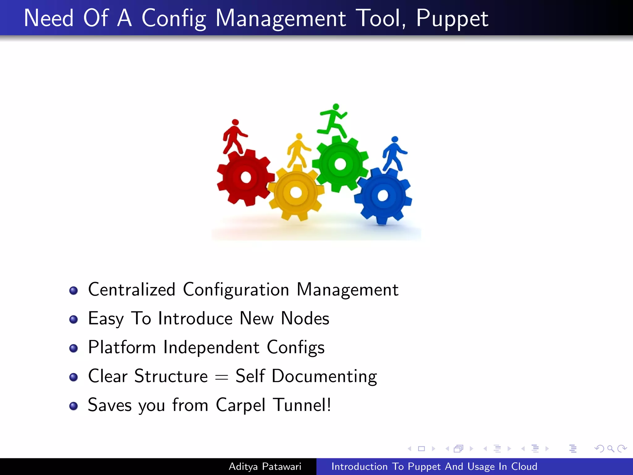 Introduction to Puppet and Usage In Cloud | PDF