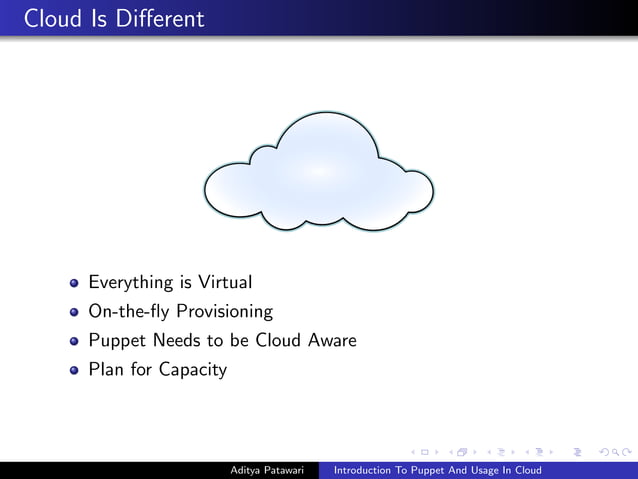 Introduction to Puppet and Usage In Cloud | PPT