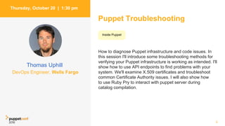 PuppetConf track overview: Inside Puppet | PDF