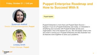 PuppetConf track overview: Puppet Applied | PDF