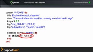 Automated System Compliance From the Inside Out | PPT