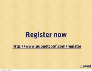 PuppetConf at a glance | PPT