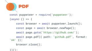 Puppeteer | PPTX