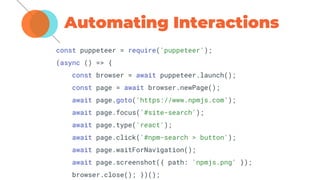Puppeteer | PPTX