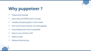 Puppeteer Javascript Library For Ui Testing Ppt