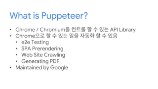 Puppeteer: Getting Started | PDF