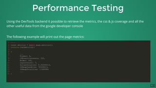 Puppeteer - A web scraping & UI Testing Tool | PPT
