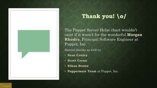 Puppet in k8s, Miroslav Hadzhiev | PPTX