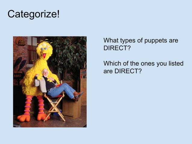 Introduction to Puppetry | PPTX | Computer Animation | Computer Software and Applications