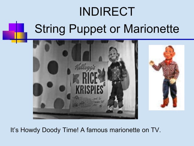 Introduction to Puppetry | PPTX | Computer Animation | Computer Software and Applications