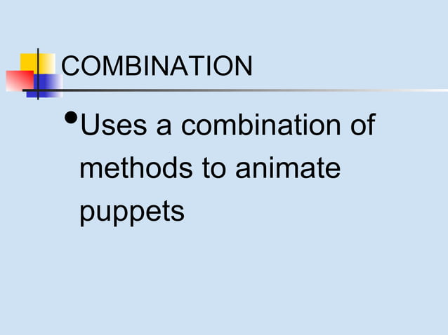 Introduction to Puppetry | PPTX | Computer Animation | Computer Software and Applications