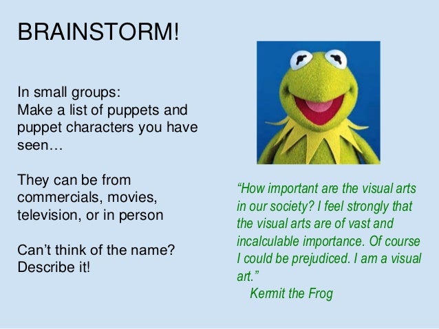 Introduction to Puppetry