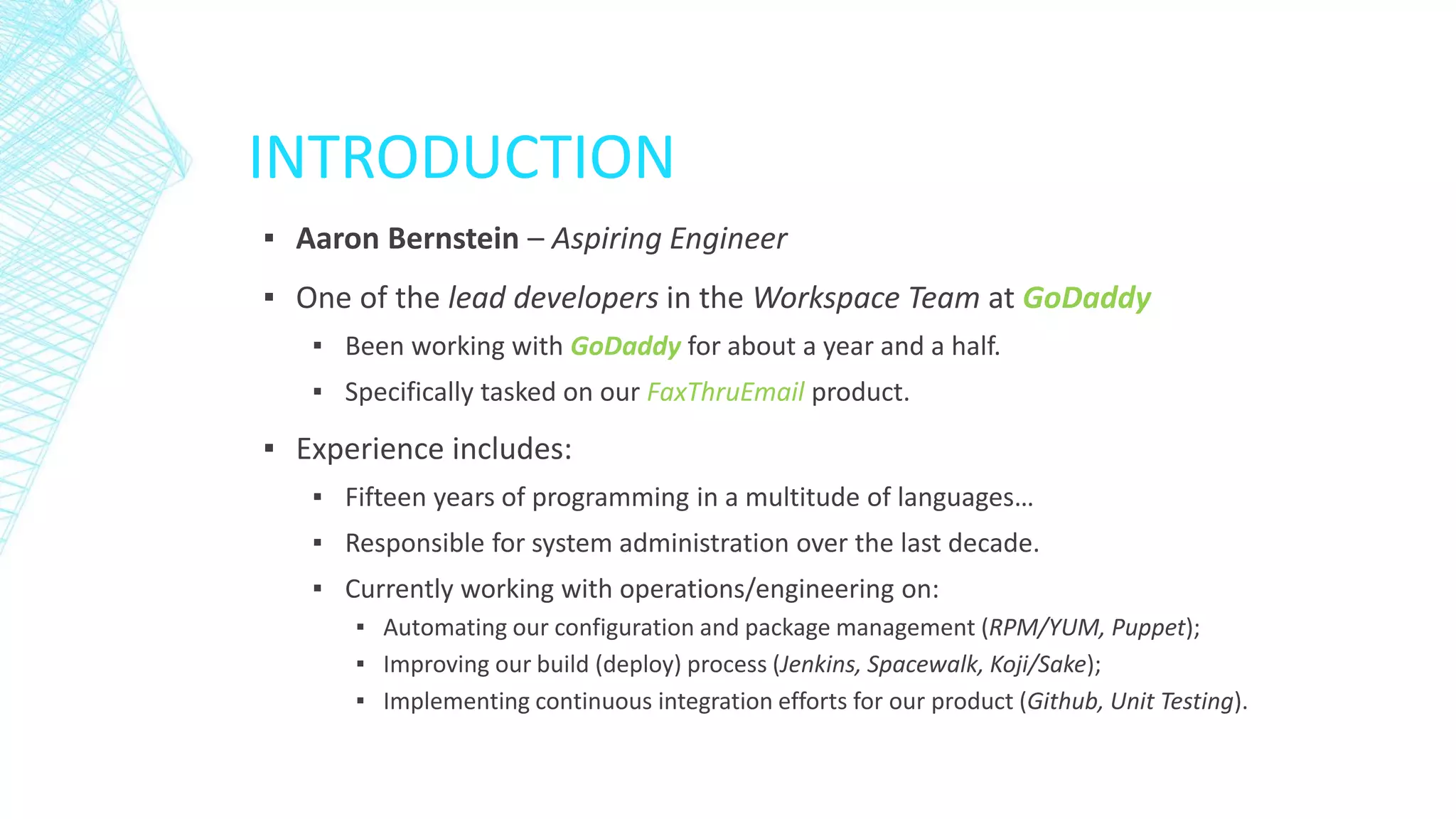 Puppet - Configuration Management Made Eas(ier) | PPT