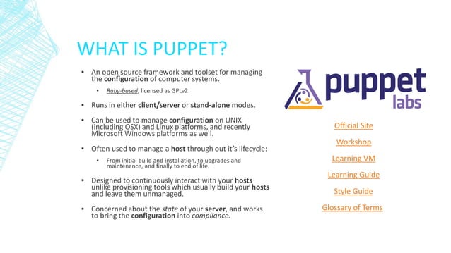 Puppet - Configuration Management Made Eas(ier) | PPT
