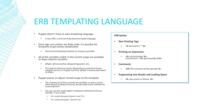 Puppet - Configuration Management Made Eas(ier) | PPT
