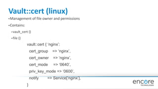 The Dynamic Duo of Puppet and Vault tame SSL Certificates, Nick Maludy ...