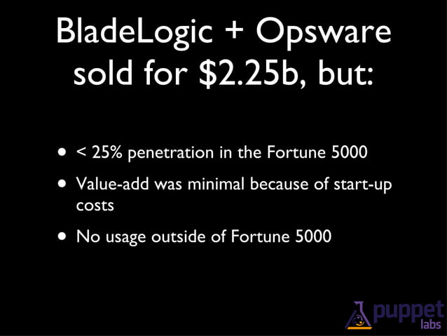 Puppet Labs Under The Radar | PPT