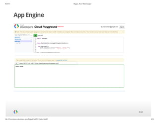 Puppet, now with google! | PDF