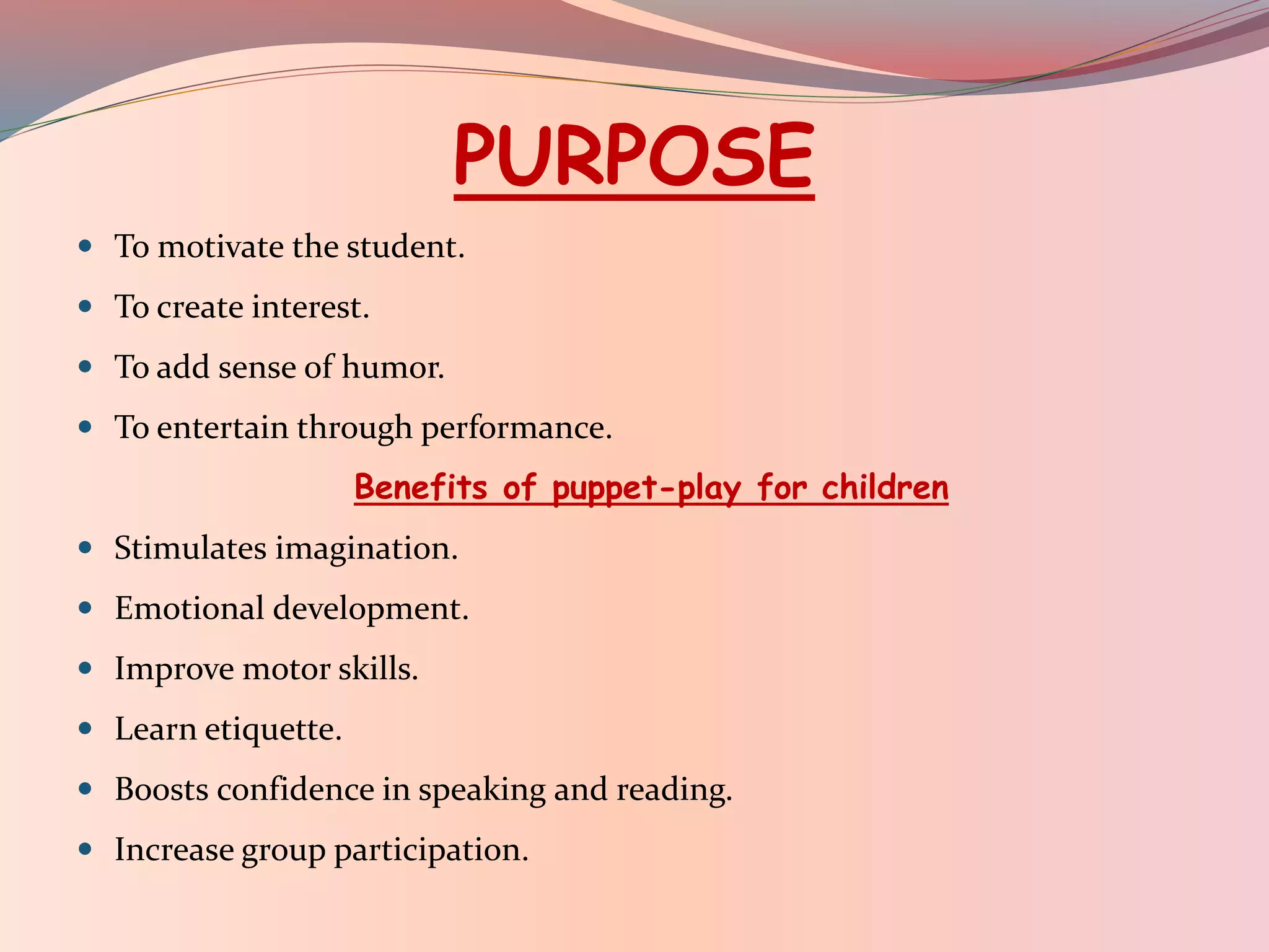 Puppet presentation | PPTX