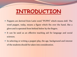 Puppet presentation | PPTX