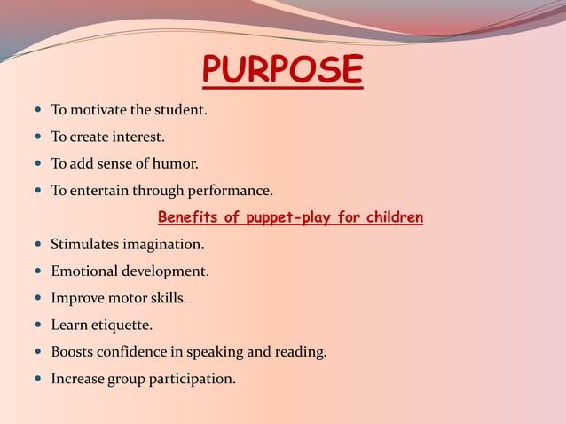 Puppet presentation | PPTX