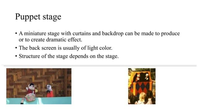 Puppets | PPTX | Musicals | Genres