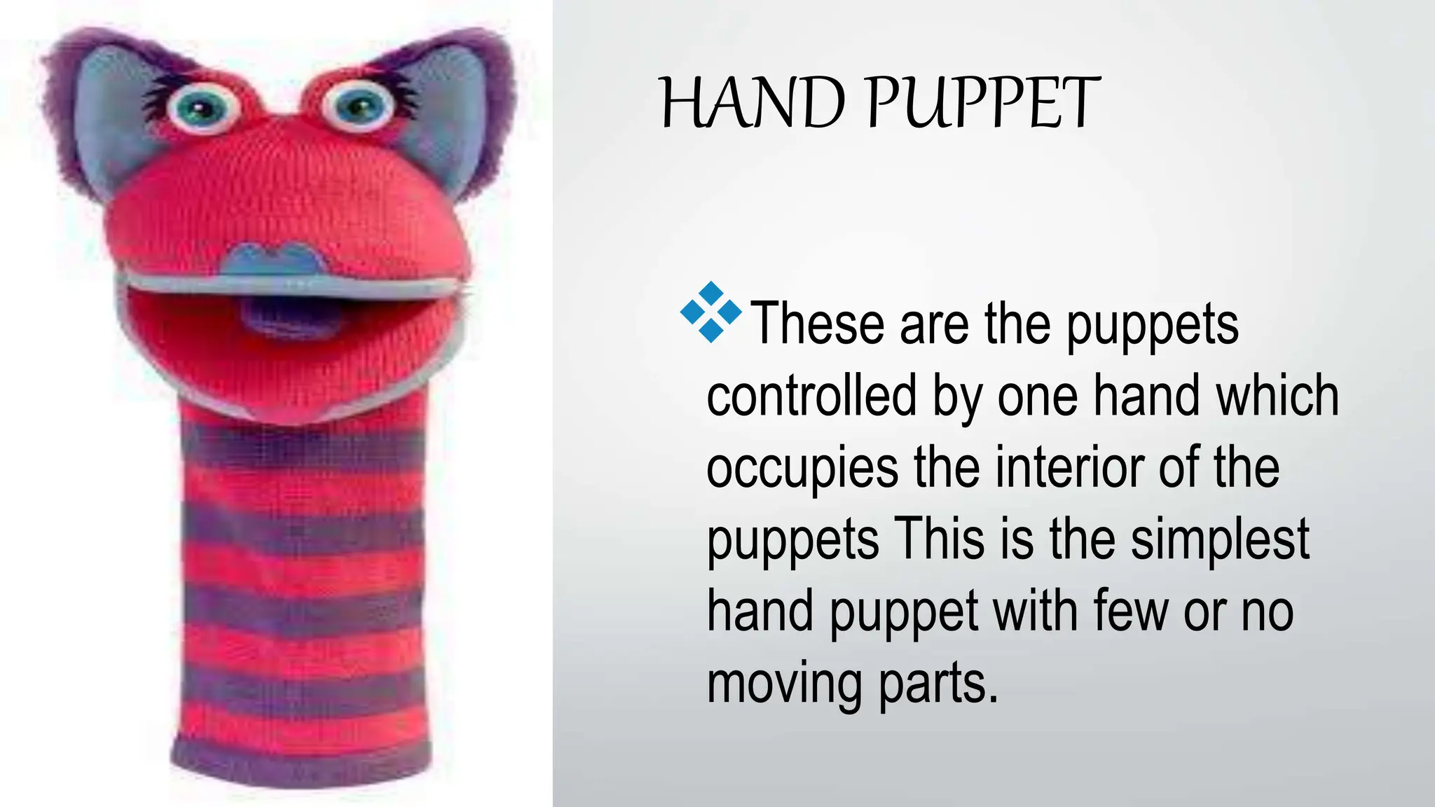 puppets...ks...One of the old and popular art in Indian villages is ...