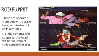 puppets...ks...One of the old and popular art in Indian villages is ...