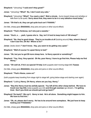 Puppet script the parble scrip[ | PDF