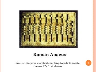 History of manipulatives (Puppet Show) | PPT