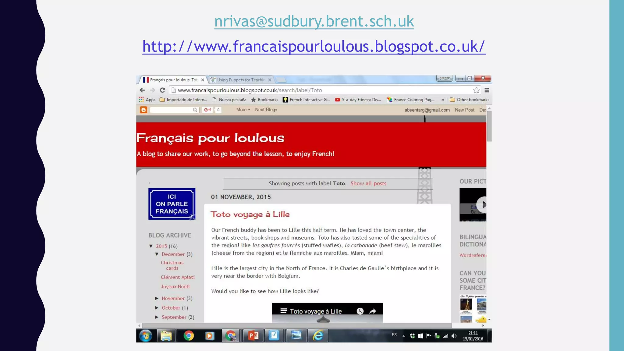 Using puppets in MFL | PPT